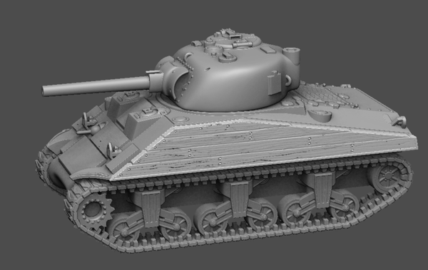 US-AFV M4A2 1942 Stl Download – Company B models and miniatures