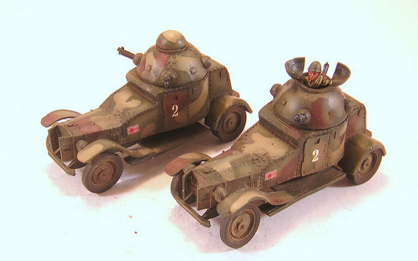 IJA-AFV Crossley Armored Car – Company B models and miniatures