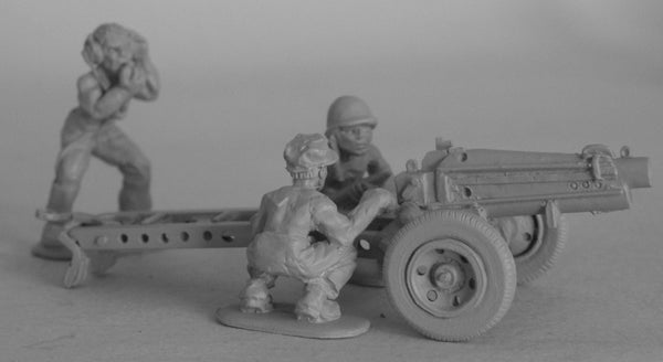 US-USMC Pack Howitzer and stripped down crew – Company B models and ...