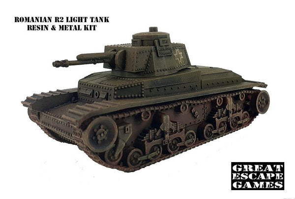 Romanian R2 Light Tank (ROM023) – Company B models and miniatures
