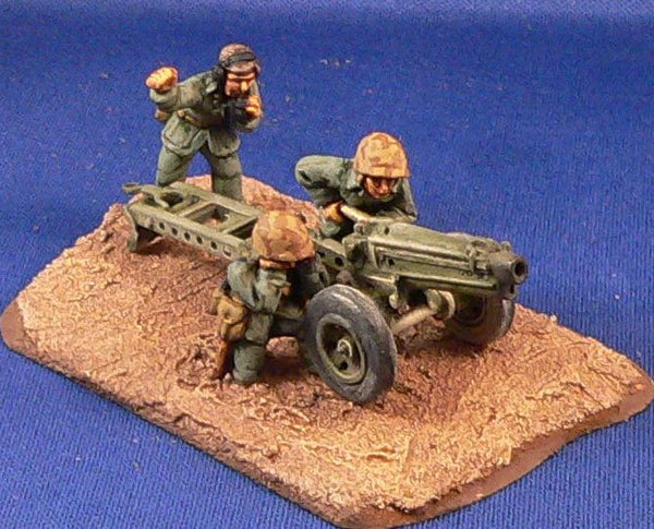 US-USMC Pack Howitzer and crew – Company B models and miniatures