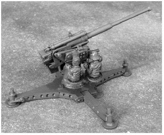 Italian-AFV Cannone da 90/53 deployed 5 Crew – Company B models and ...