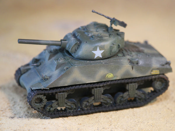 US-AFV M4A2 early model 75mm Sherman – Company B models and miniatures