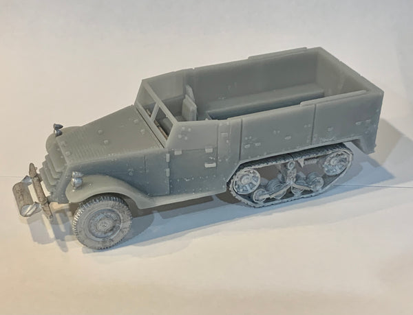 US-AFV Philippines 1941 M3 75mm SPM, & 3 Army crew *digitally remaster ...