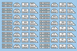 AFV-Decal German WW2 License Plates – Company B models and miniatures